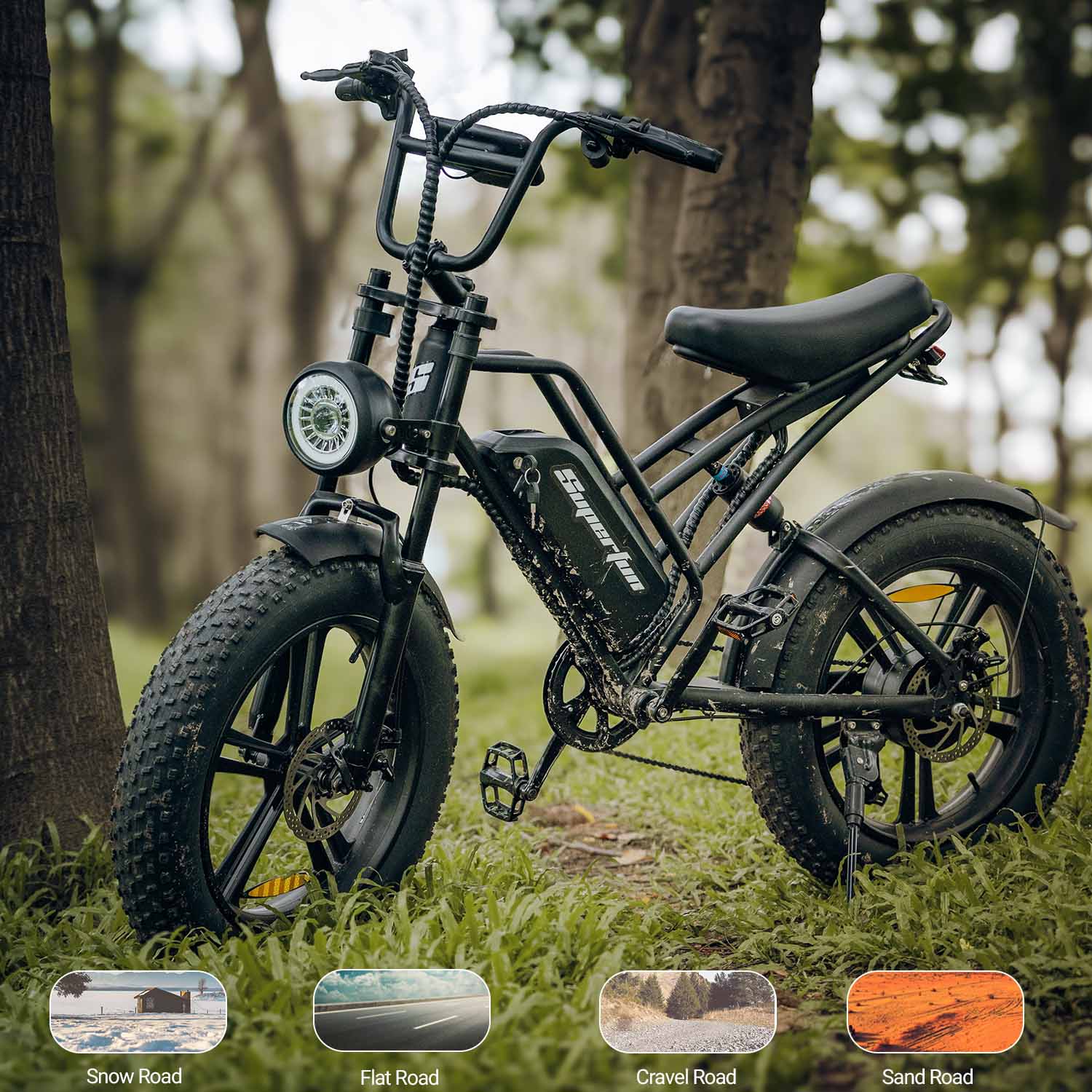 Superfun R2 Full Suspension Electric Bike Warranty Policy